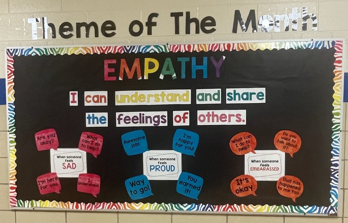 Jane Addams Elementary School - October SEL Theme of the Month: Empathy